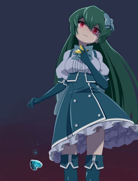 Magia Azure And Minakami Sayo Mahou Shoujo Ni Akogarete Drawn By