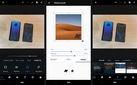 Adobe Photoshop Express Adds Watermark Resizing And Enhanced Vignette