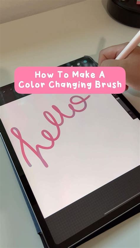 How To Make A Color Changing Brush Procreate Tutorial Digital Art