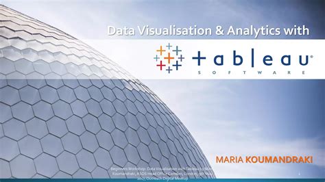 Data Visualisation And Analytics With Tableau Beginner By Maria Koumandraki Pdf