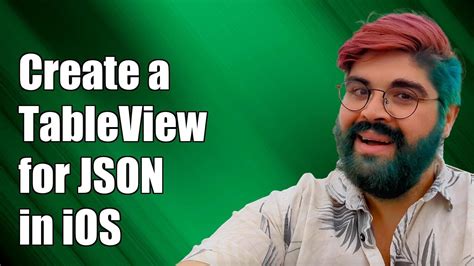 how to create an expandable tableview for json tree structures in ios youtube