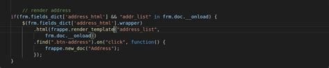 Error On Template Render In Customer Doctype ERPNext Frappe Forum