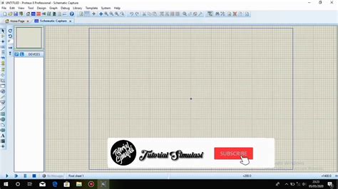 Membuat Skematik Clock Generator Pulse Generator Proteus Simulation Youtube