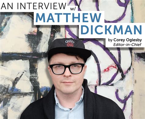 Matthew Dickman Interview — Fugue