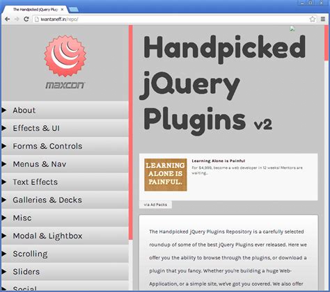 Top 10 Resources For Jquery Plugins