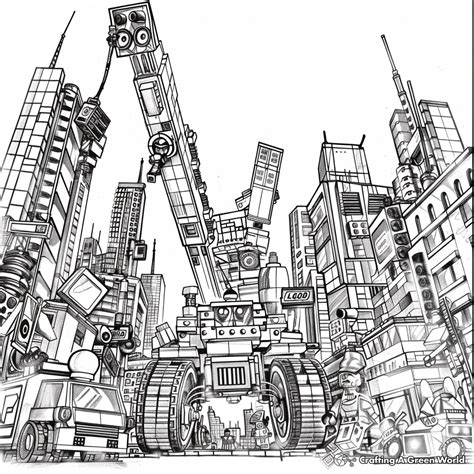 All Lego City Coloring Pages 150 Lego Coloring Pages Printable Pdf