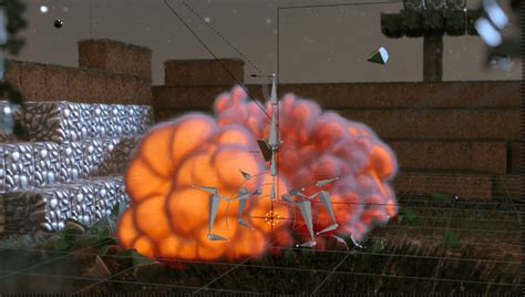 explosion looks blocky and weird in render but normal in viewport r