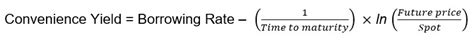 Convenience Yield What It Is Examples How To Calculate