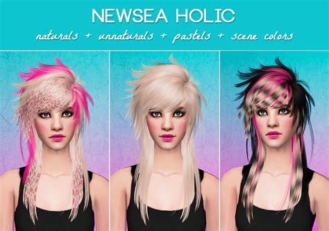 Scene Hair Sims 4 Cc