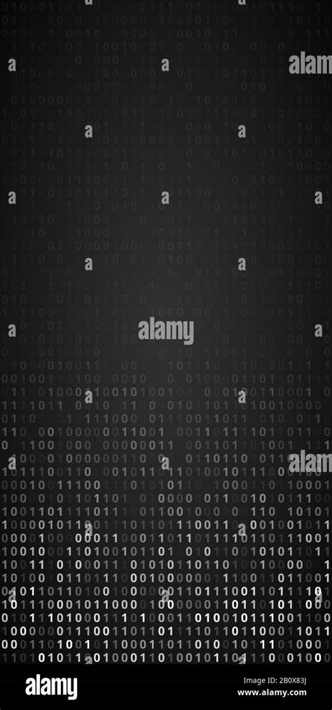 Binary Code Screen Stock Vector Image And Art Alamy