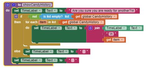 Operation Add Items To List Cannot Accept Arguments Mit App Inventor Help Mit App Inventor