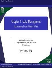 Chapter Data Management Presentation New Pdf Chapter Data Management Chapter Data