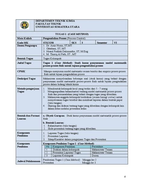 1d Tugas 1 Case Method Pdf