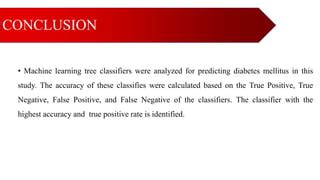 Diabetes Prediction Using Machine Learning Pptx Diabetes Diseases And Conditions