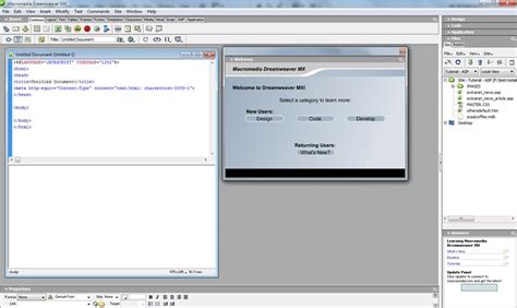 download macromedia dreamweaver mx for windows