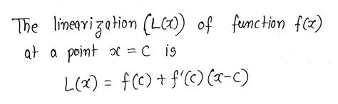 Answered Find The Linearization Of The Function Bartleby
