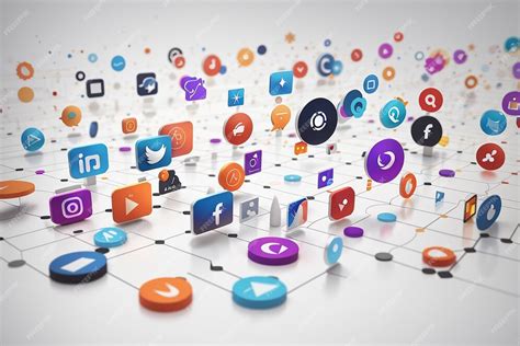 Premium Photo Animation Of Multiple Mobile Application Icons