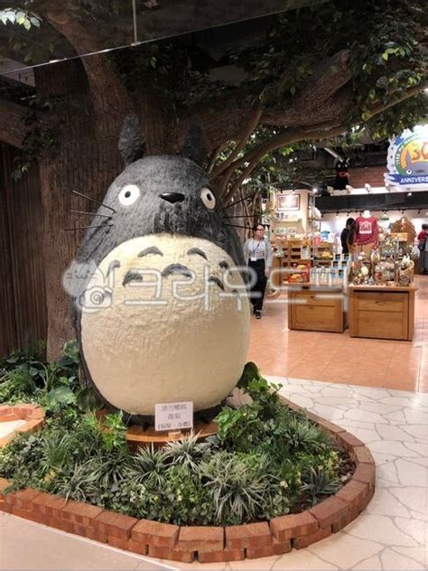 토토로 대만 이웃집 박물관 지브리 사진 이미지 일러스트 캘리그라피 몽글몽글작가