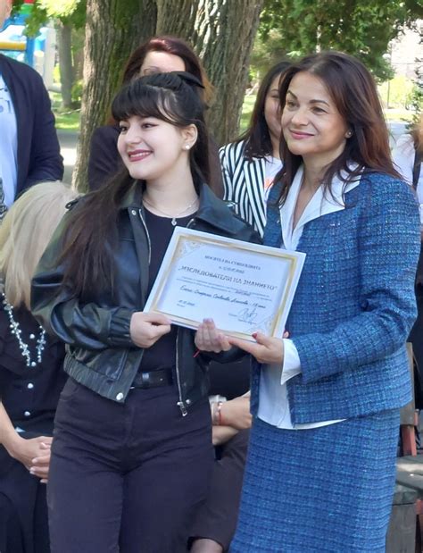 Основателят на стипендиите „Изследователи на знанието“ Росица Кирова връчи за четвърти път