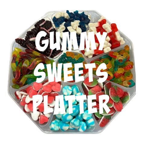 Gummy Sweets Platter Occasionally Sweet