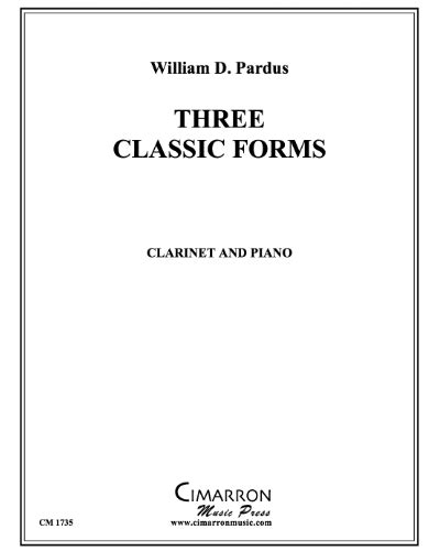 Three Classic Forms Sheet Music By William Pardus Nkoda Free 7 Days Trial