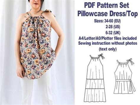 Pillowcase Dress Sewing Pattern How To Sew Pillowcase Dresses And Tops
