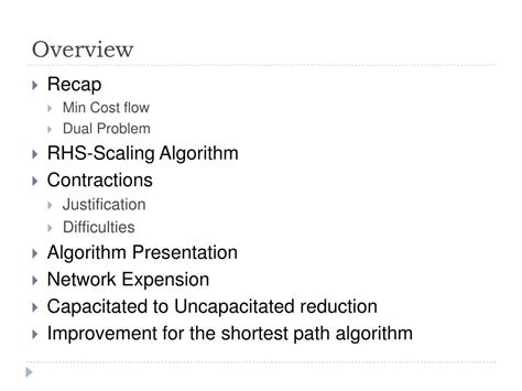 Ppt A Faster Strongly Polynomial Minimum Cost Flow Algorithm James B Orlin Powerpoint