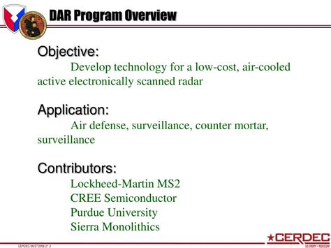 PPT Digital Array Radar Technology Development PowerPoint Presentation ID