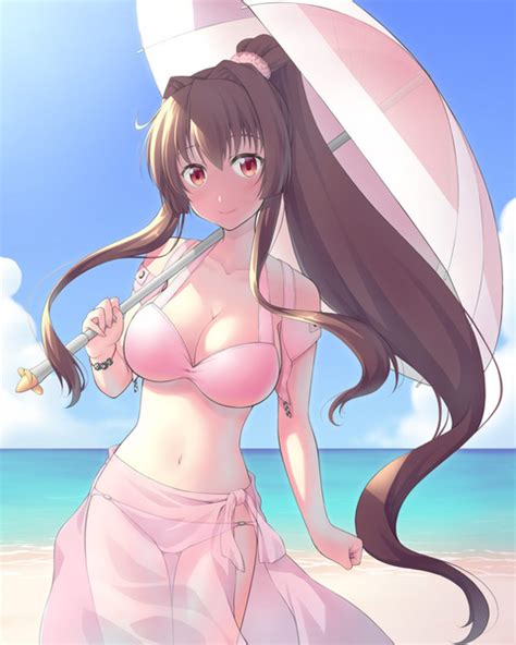 Tinami イラスト 水着大和