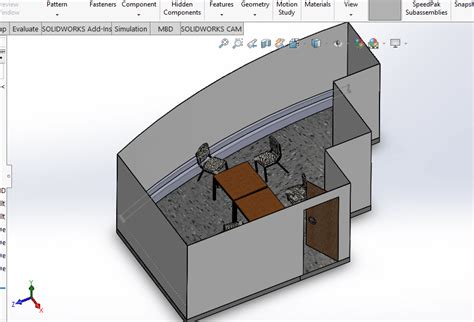Need Help Making A 3d Curved Triangle R Solidworks