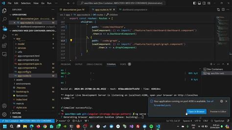 How To Implement Strategy Design Pattern In Angular While Working Inside Vs Code Dev Containers