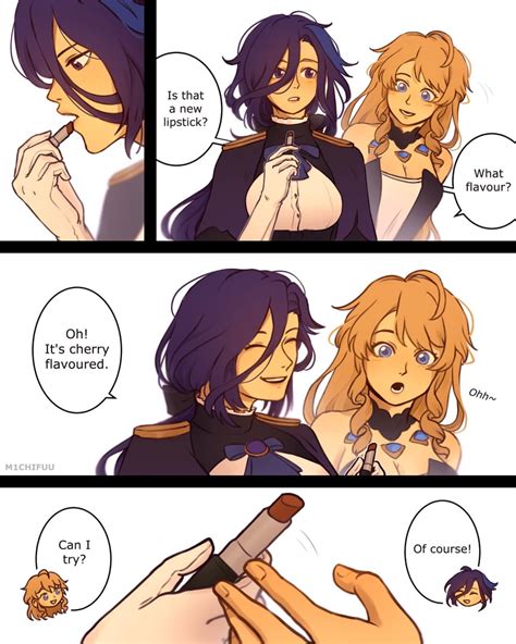 Navia And Clorinde Genshin Impact Drawn By Michifu Danbooru