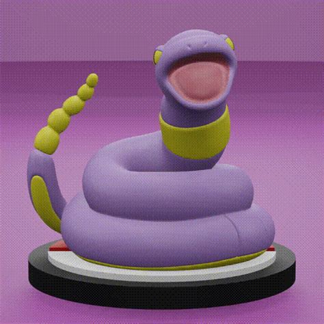 🐉 Pokemon No 023 024 Ekans Arbok・ Stl File For 3d Printing・cults