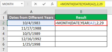 YEAR Formula In Excel How To Use YEAR Formula In Excel
