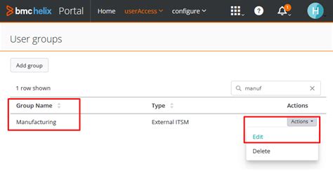 Bmc Helix Dashboards How To Sync Support Groups From Itsm To Helix Portal To Add Dashboards