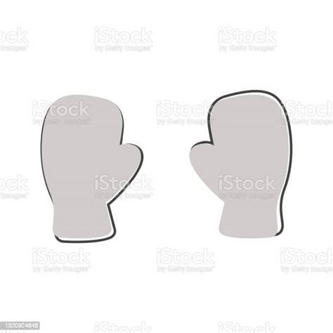 흰색 고립 된 배경에 권투 장갑 만화 스타일의 벡터 아이콘 Championship에 대한 스톡 벡터 아트 및 기타 이미지 Championship 건강한 생활방식 경기