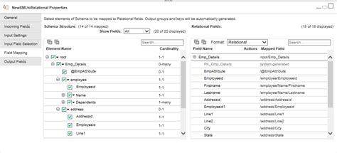 Hierarchy Parser Transformation Example