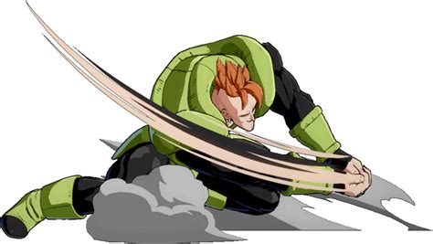 File DBFZ Android16 2M Png Dustloop Wiki