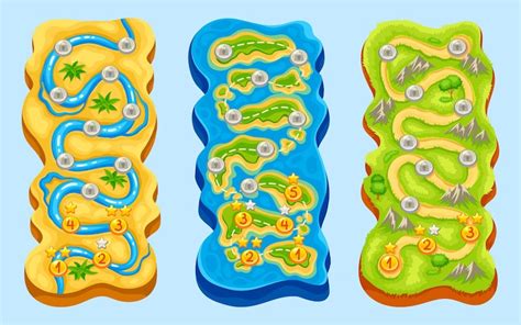 게임 맵 벡터 Freepik에서 무료 고품질 벡터를 다운로드하세요 Freepik