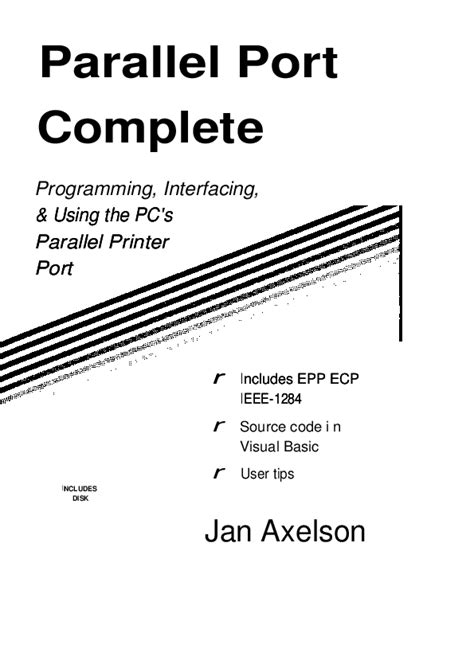 Pdf Parallel Port Complete Programming Interfacing And Using The Pcs