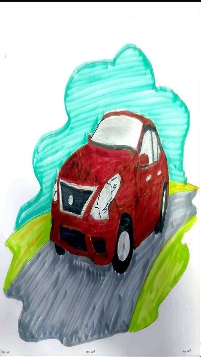 رسم سيارة نيسان صني 2023 Youtube