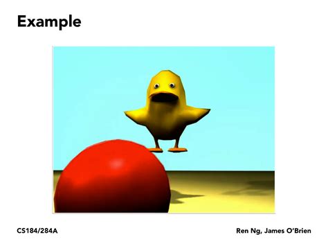 Cs184 284a Lecture 211 Modal Analysis