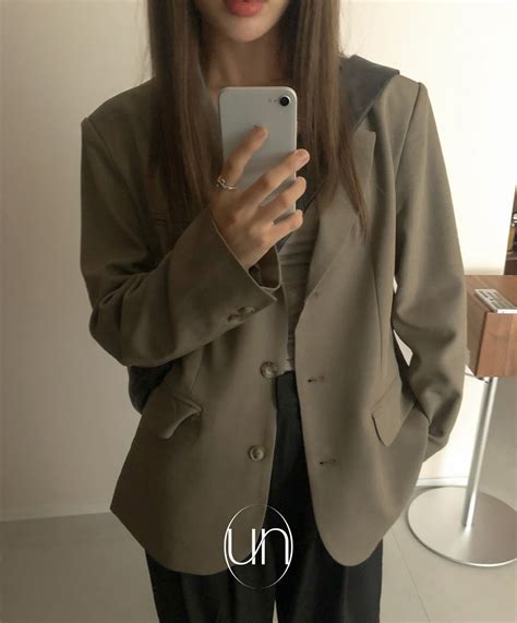 니어웨어 봄신상🌸30할인중 당일발송 언유즈얼리 아워 자켓 4color