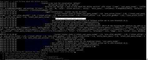 Understanding My Chatbots Rasa Core Model In Debug Mode 2 Rasa