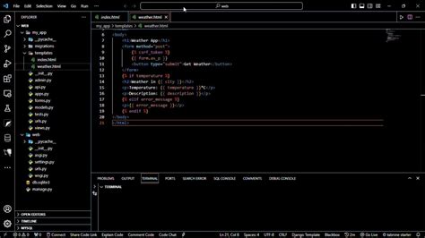 Launching A Weather Website With Django Rohit Kumar Posted On The
