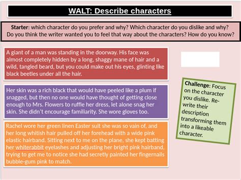Creative Writing Aqa Language Paper 1 Section B Descriptive Writing Teaching Resources