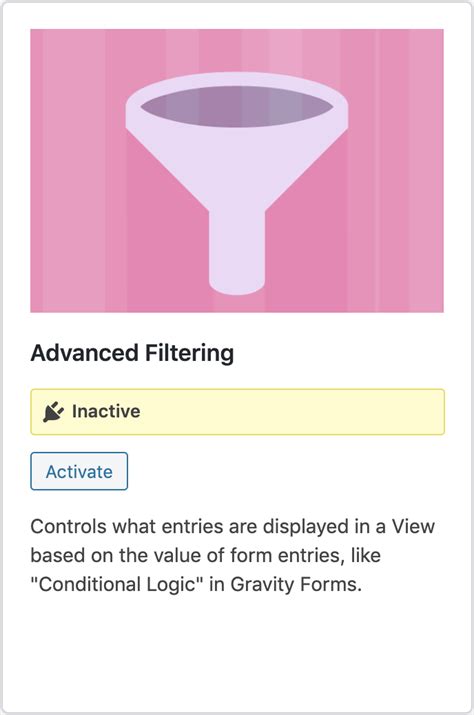 Install Gravityview Advanced Filter Gravitykit Academy