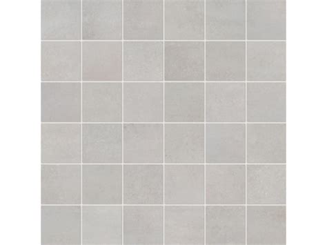 concrete white mosaic 2x2 square
