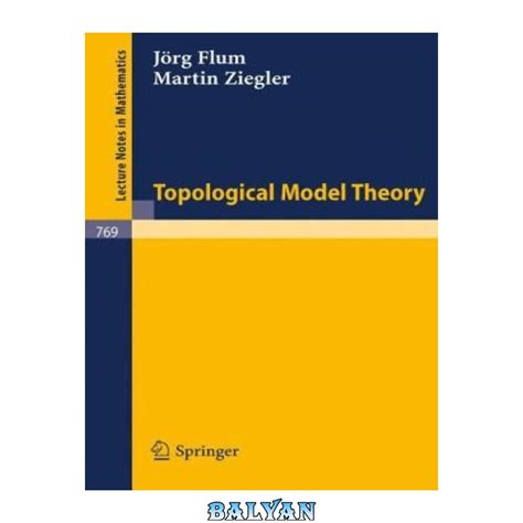 دانلود کتاب Topological Model Theory بلیان
