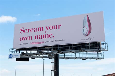 Sex Toy Billboard Glossy